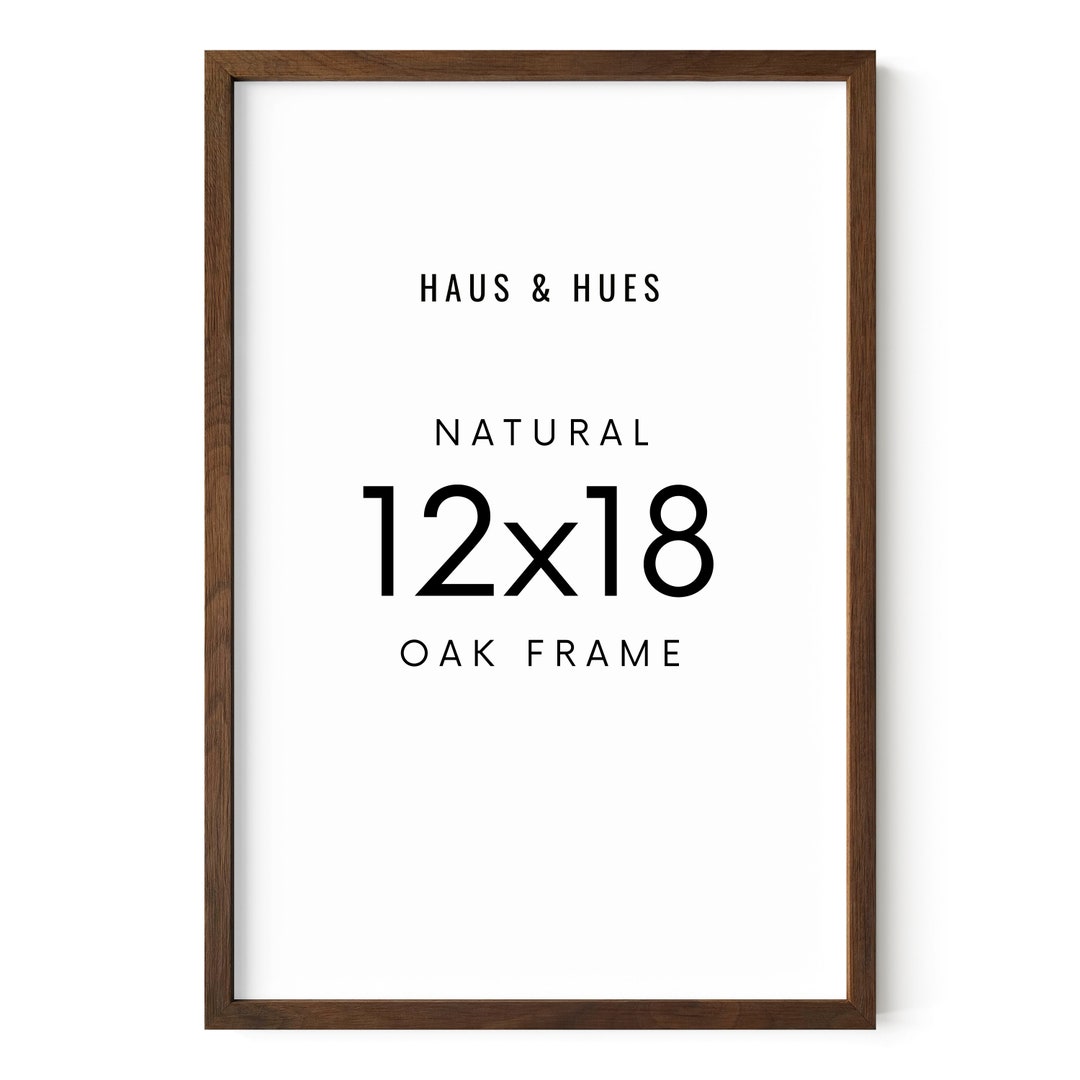 HAUS AND HUES 12 by 18 Picture Frame Set of 1-12 X 18 Poster Frame ...