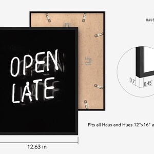 Neon Posters Open Late Neon Sign by Haus and Hues Neon - Etsy