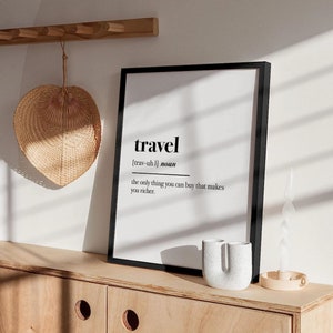 Travel Wall Decor Travel Posters - by Haus and Hues Wanderlust Wall ...