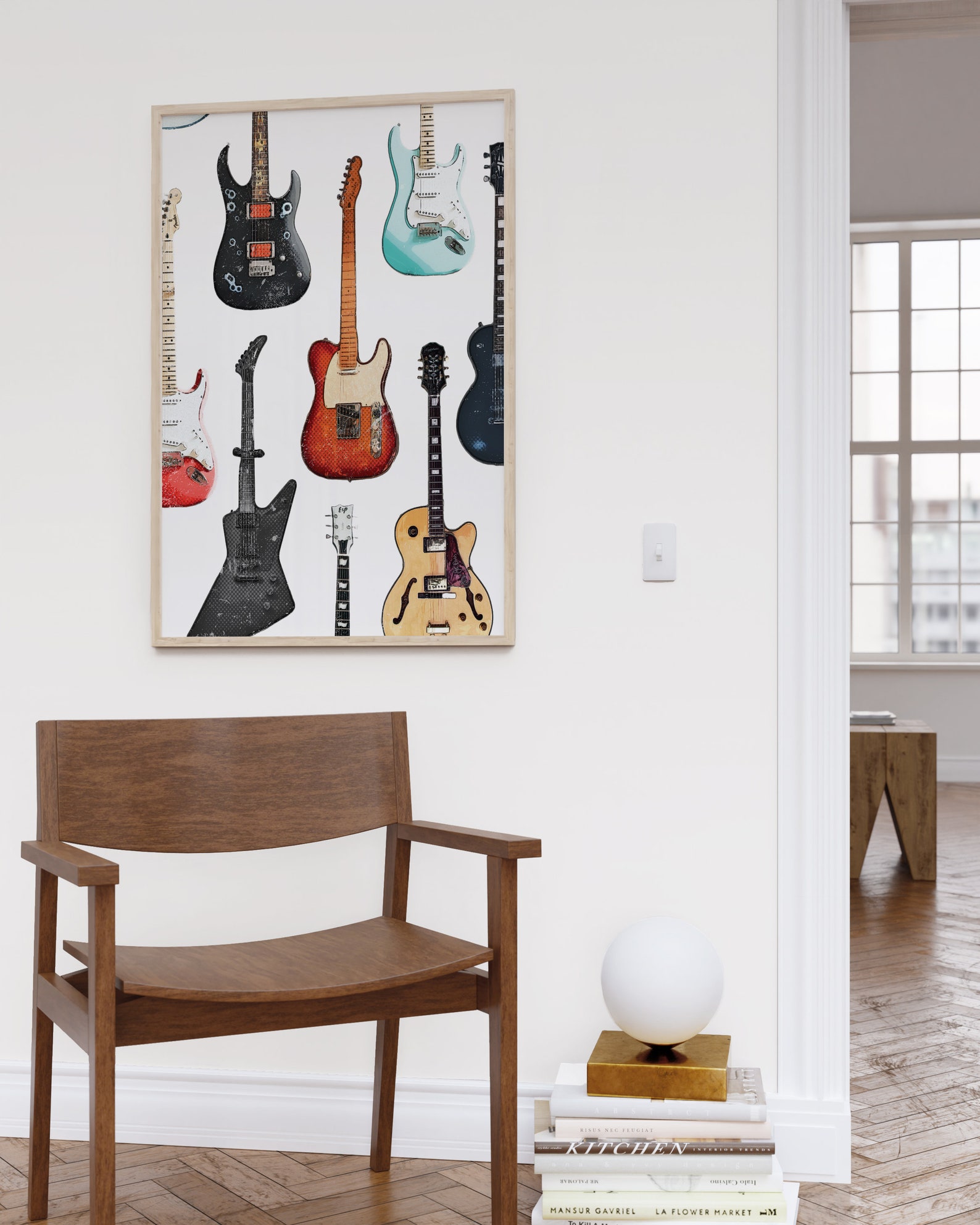 Vintage Music Posters 90s Guitar by Haus & Hues 90s Room - Etsy