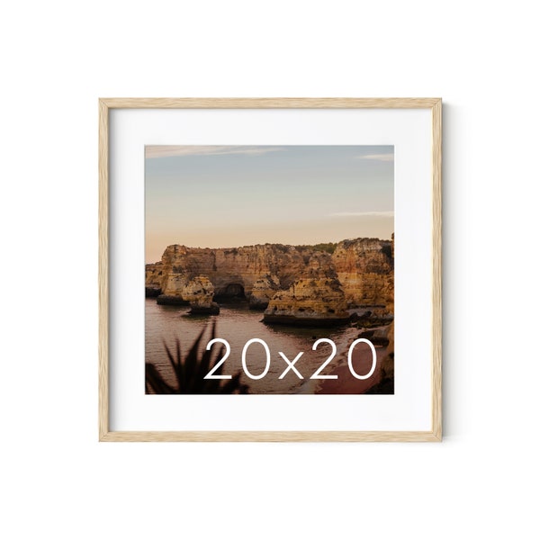 20x20 Frame With 8x10 Mat - Etsy