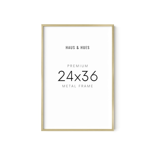 Gold Frame Set - Etsy