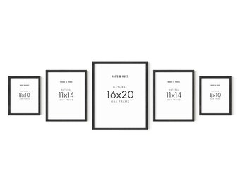16x20 Black Gallery Frame - Etsy