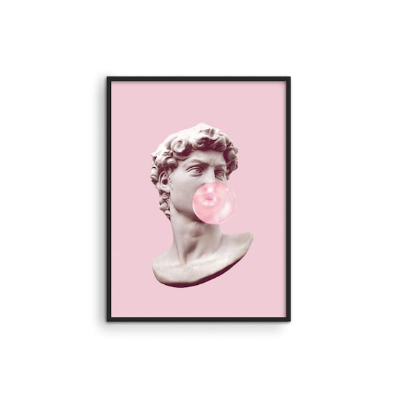 David Pink Bubble Gum - Etsy