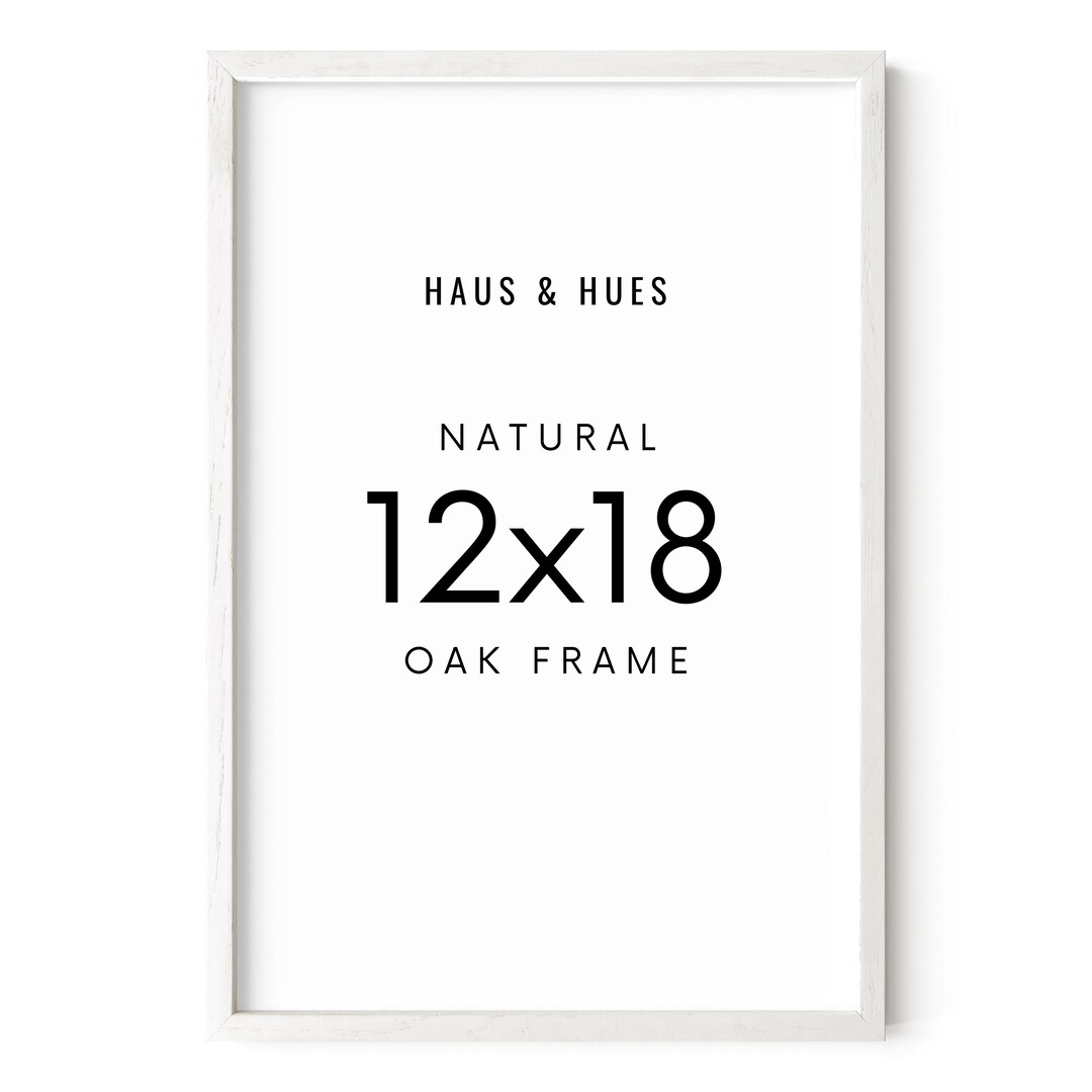 HAUS AND HUES 12 by 18 Picture Frame Set of 1-12 X 18 Poster Frame ...