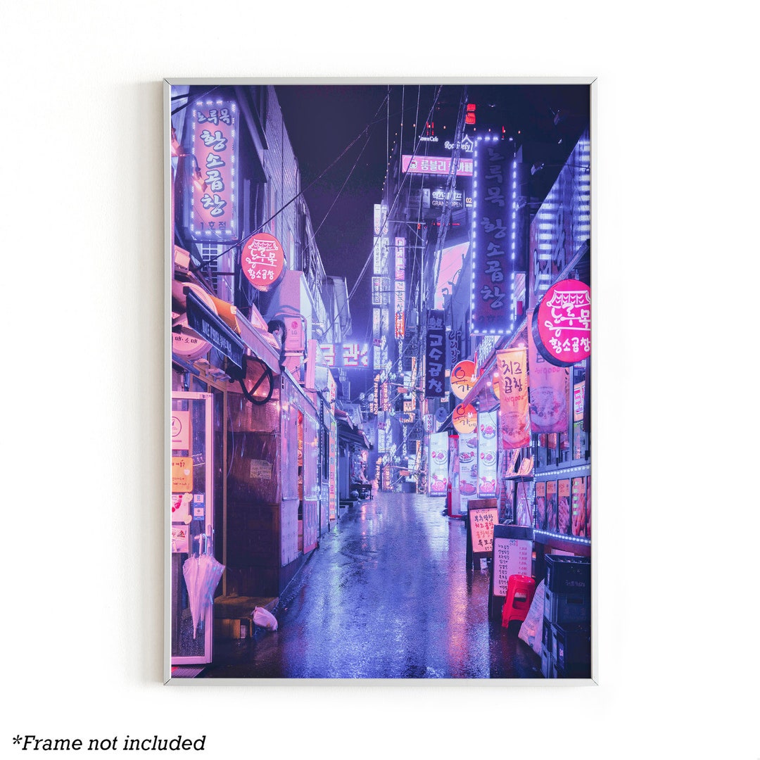 Neon Art and College Posters by Haus and Hues College Dorm - Etsy