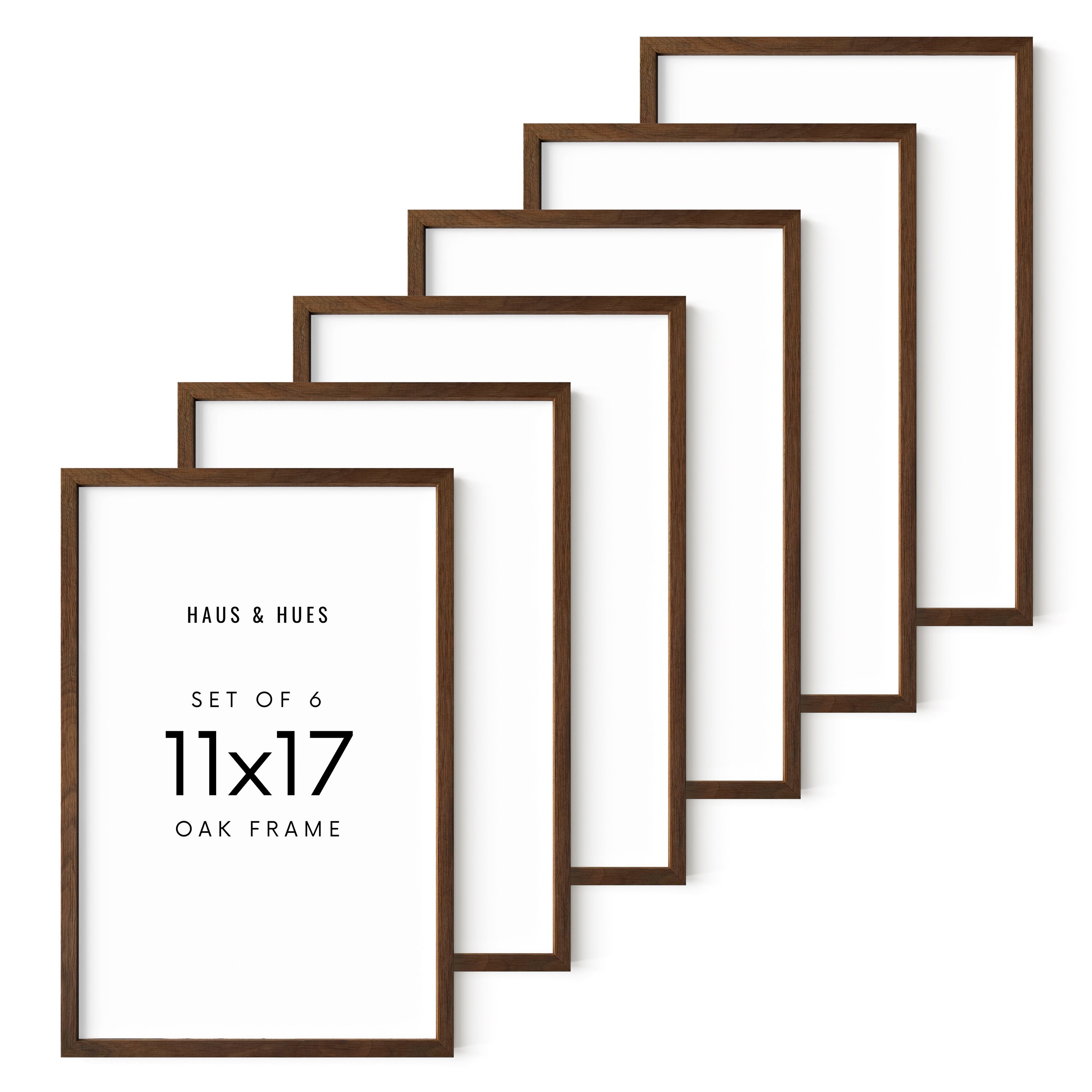 Haus and Hues 11x17 Oak Wood Picture Frame - Etsy