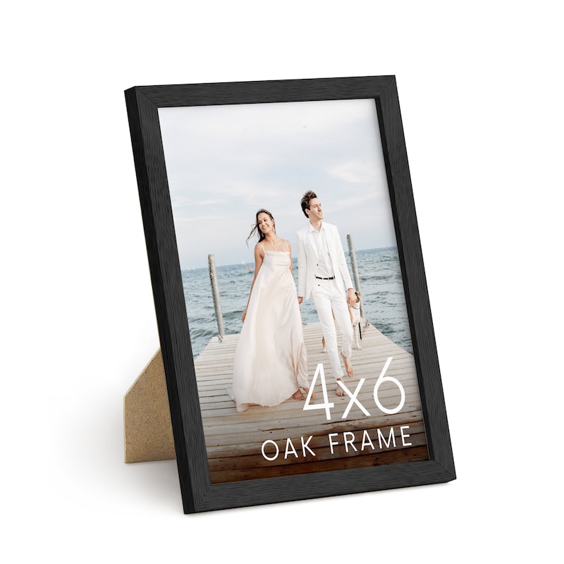4x6 Photo Oak Frame - Etsy