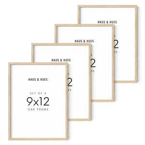 Haus and Hues 9x12 Beige Picture Frame - 9 X 12 Frame Wooden Picture ...