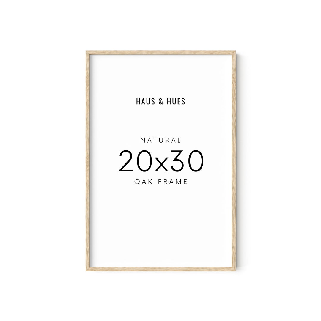 Haus and Hues 20 X 30 Frame Set of 1 - 20 by 30 Picture Frame, 20x30 ...