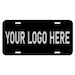 Personalized License Plate, Your Choice of Image/words, Custom License ...