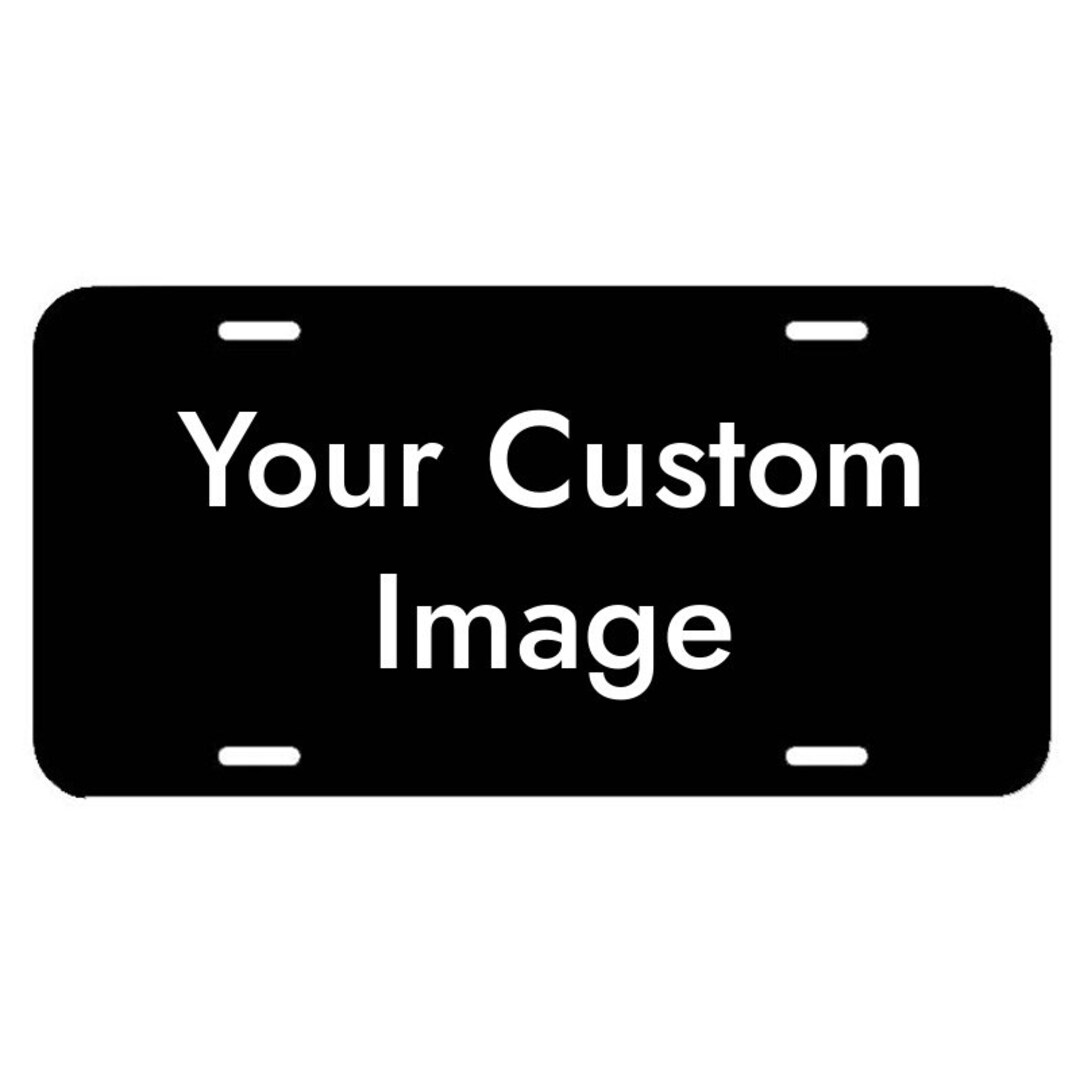 Custom Image License Plate, Your Custom Image - We Engrave It ...