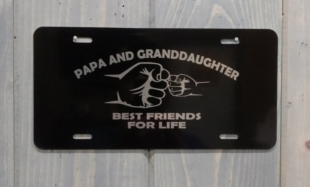 Personalized License Plate, Your Choice of Image/words, Custom License ...