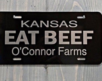 Custom License Plate Front Car Tag Aluminum or Plastic - Etsy