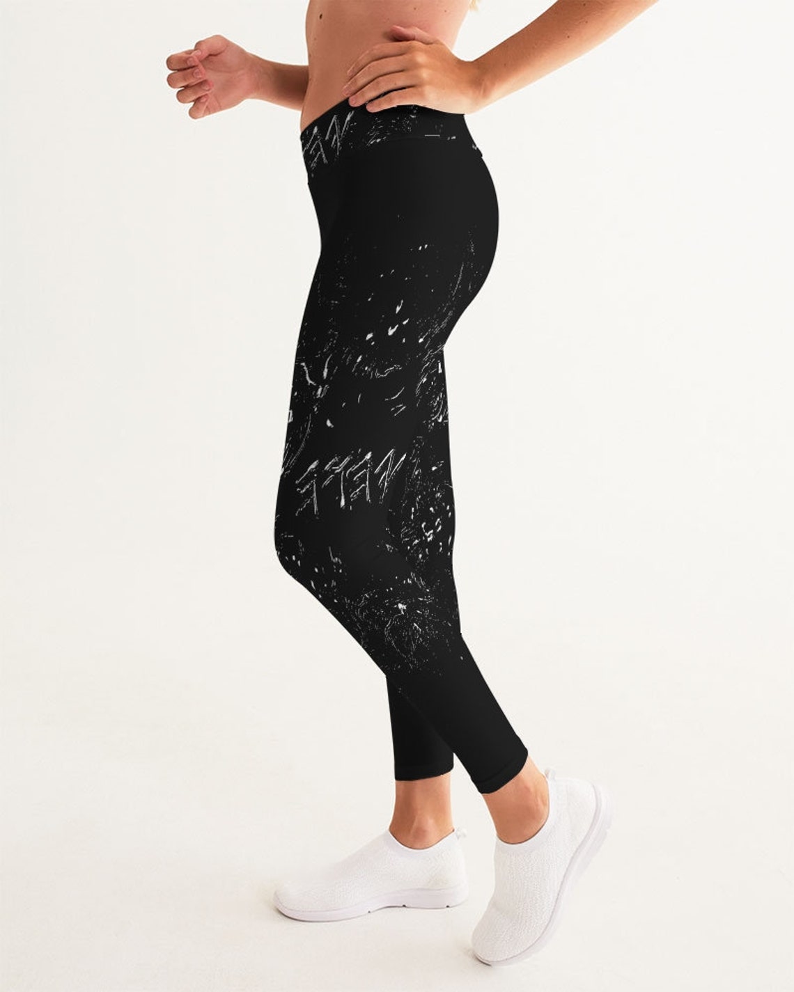 Yahuah Logo 01-02 Yoga Pants - Etsy