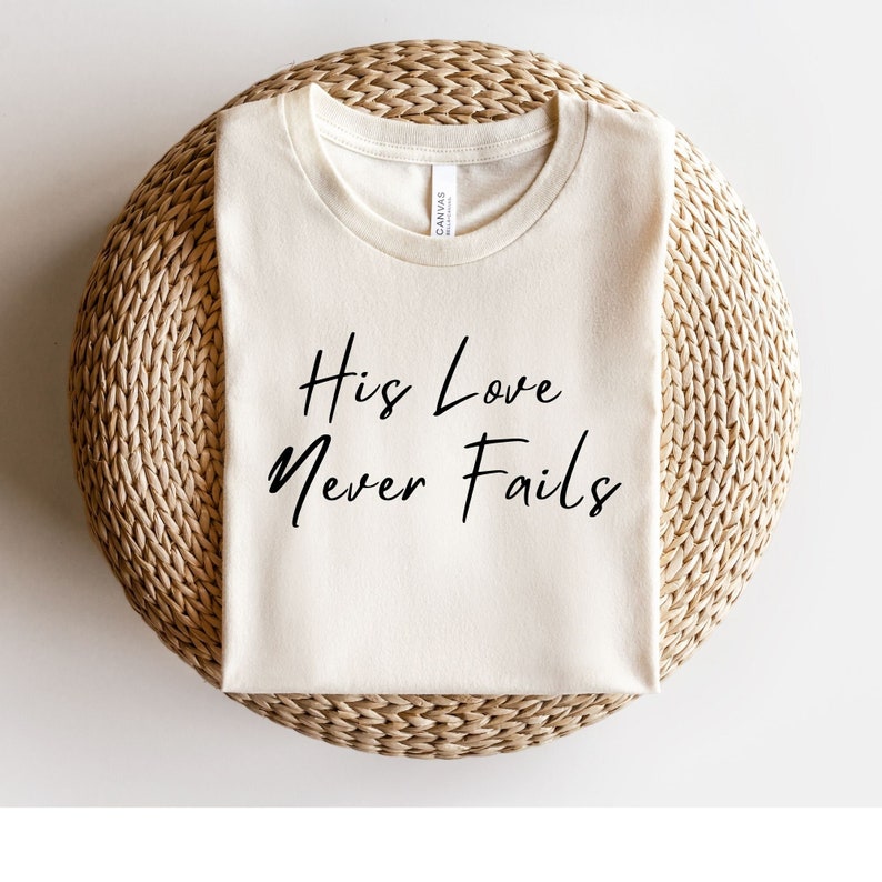 Su amor nunca falla archivo digital, SVG, JPG, PNG - Etsy México