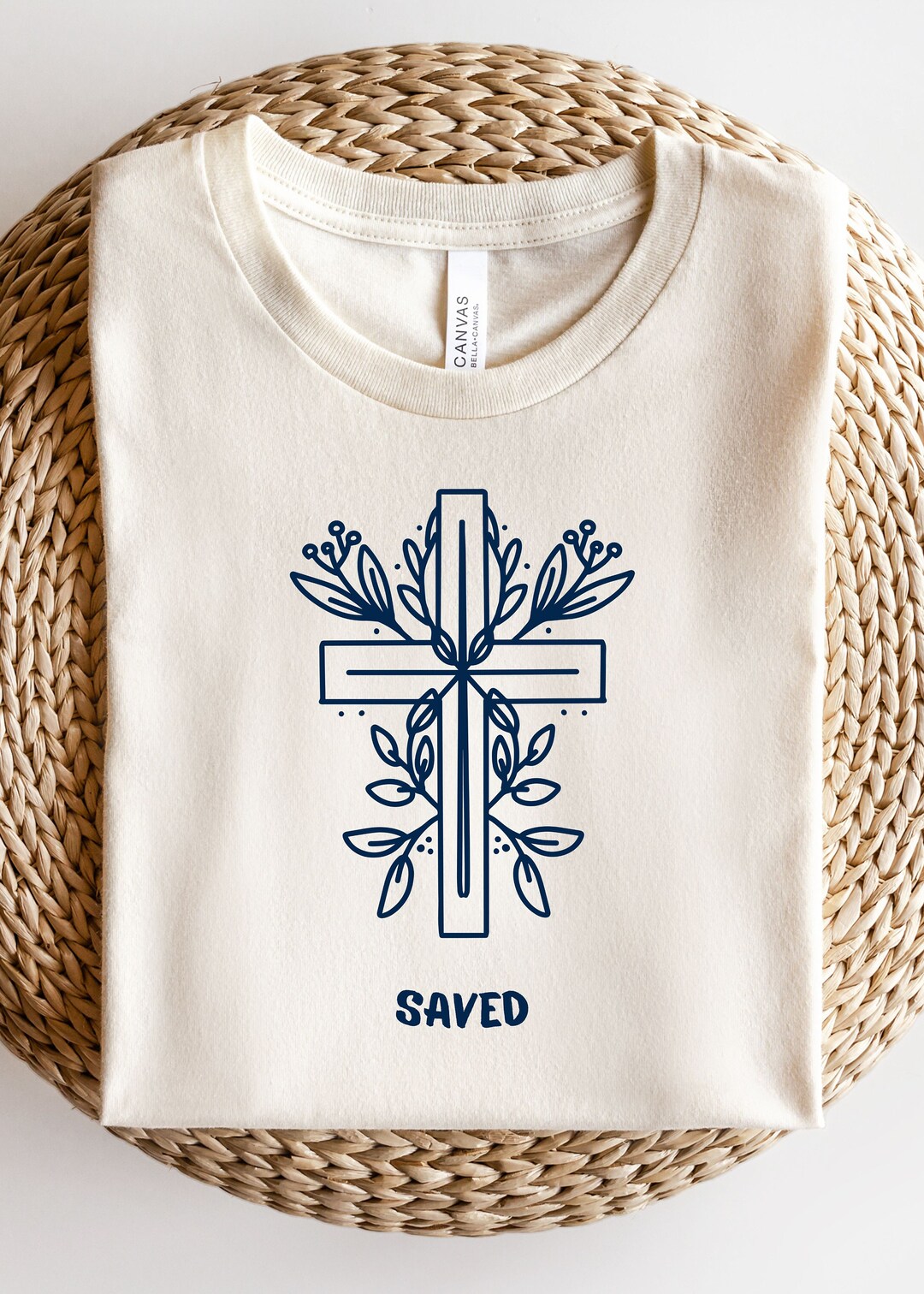 Saved (cross) Digital File - Etsy