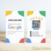 Google Review QR Code Business Cards Personalized, Custom Design ...