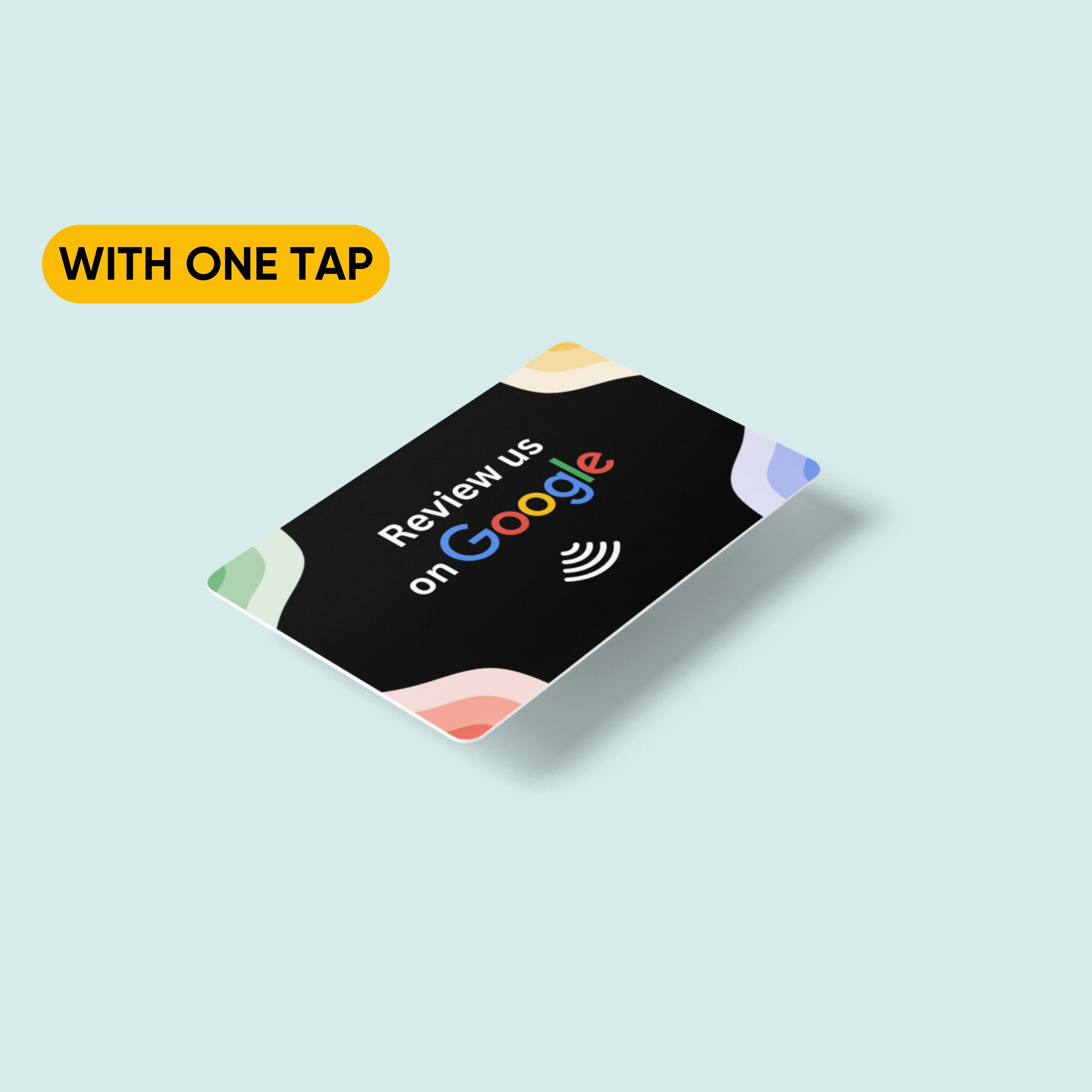 NFC Google Review Cards – Contactless Feedback Cards, Plastic, PVC ...