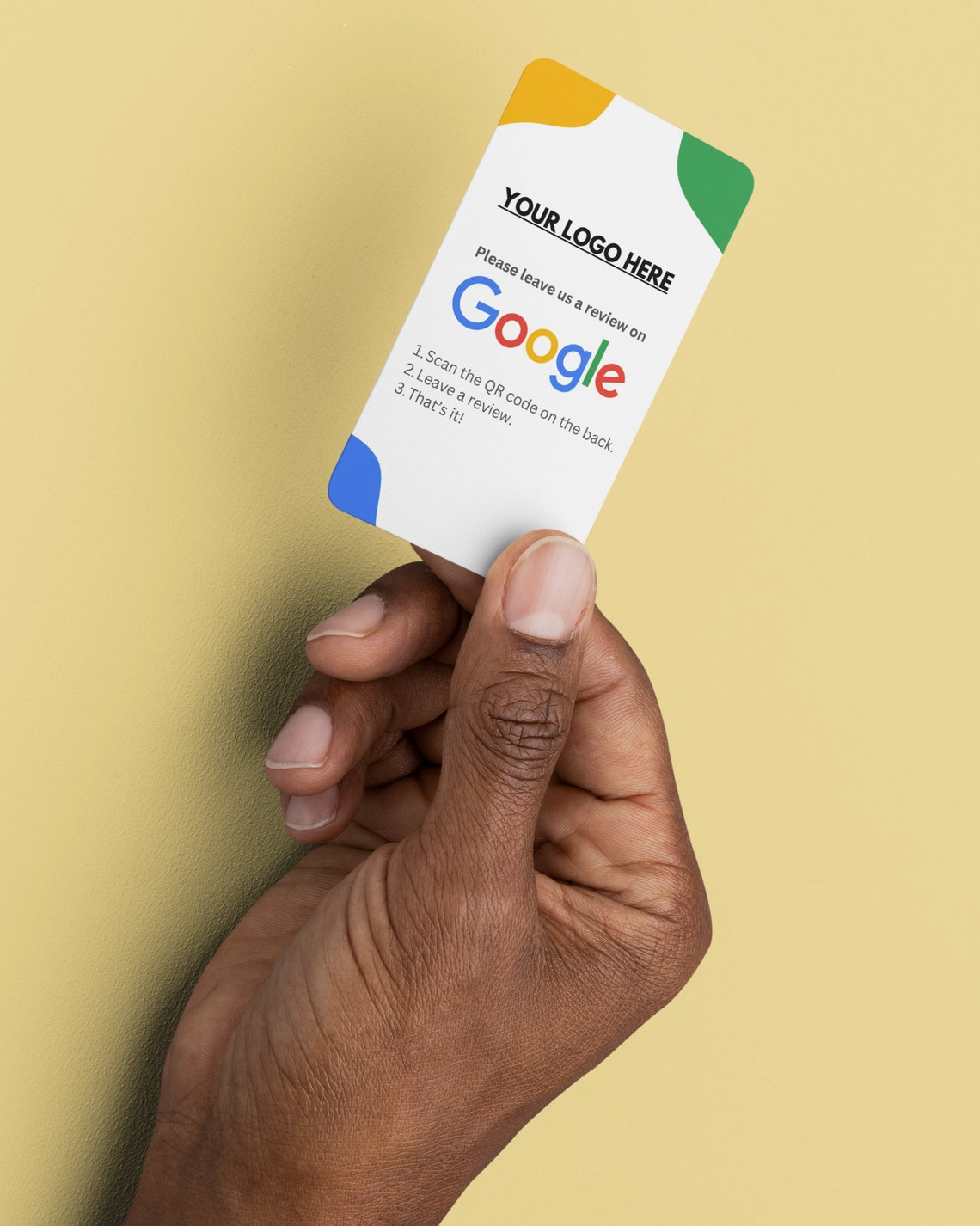 Google Review QR Code Business Cards - Personalized, Custom Design ...