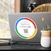 Google Review Stickers With QR Code - Personalized, Custom Design ...