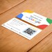 Google Review QR Code Business Cards - Personalized, Custom Design ...