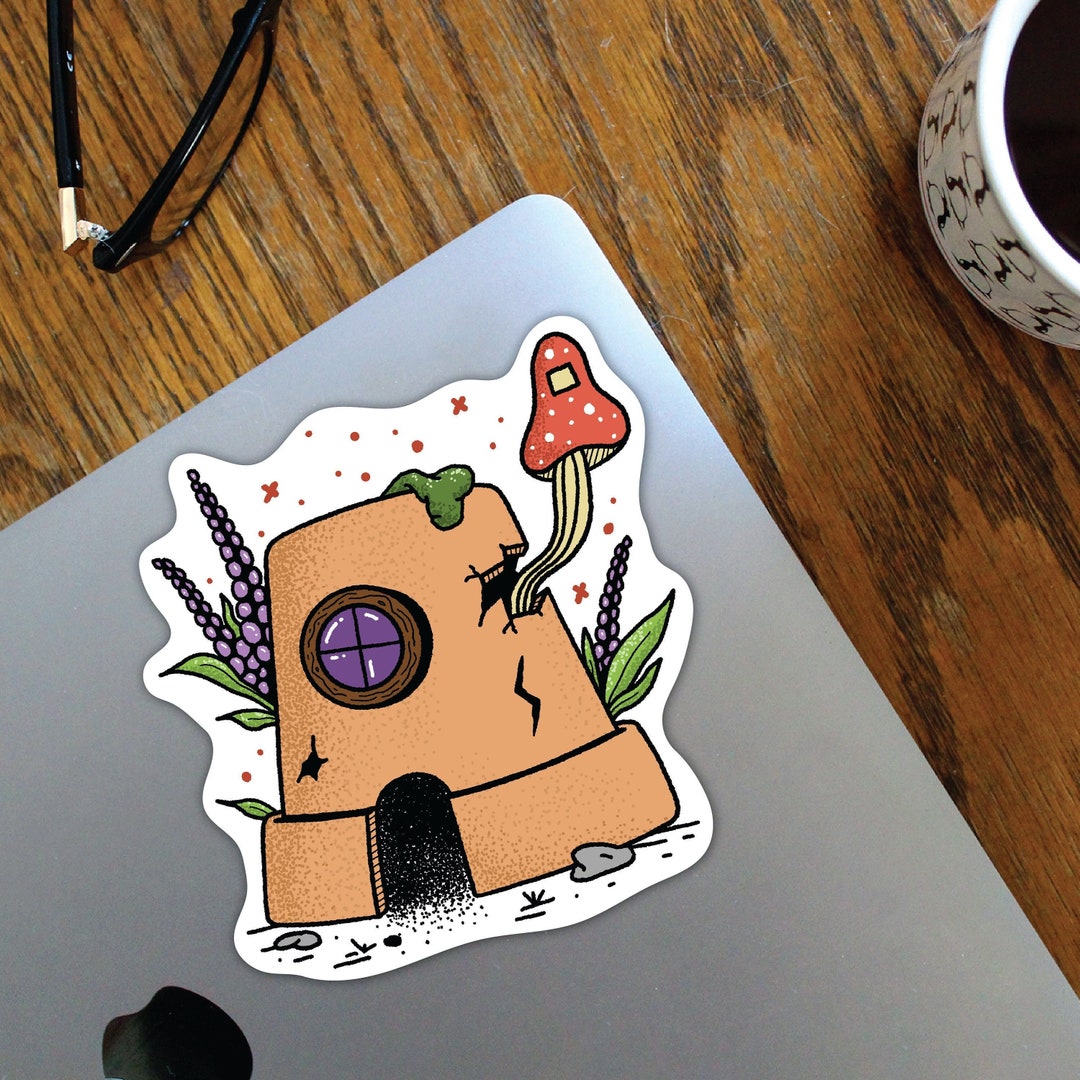 Terra Cotta House Sticker - Etsy