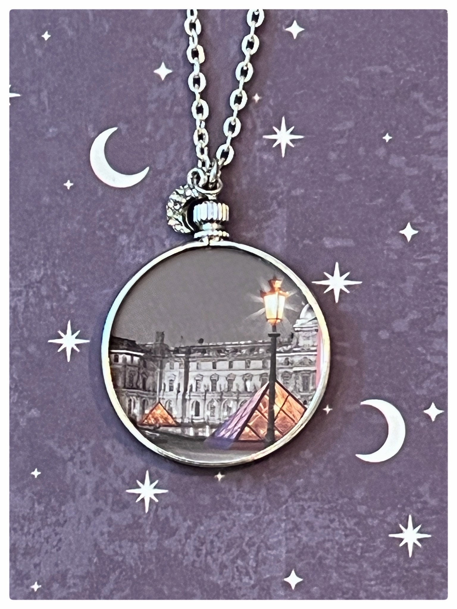 Eiffel Tower Paris at Night Lockets - Etsy