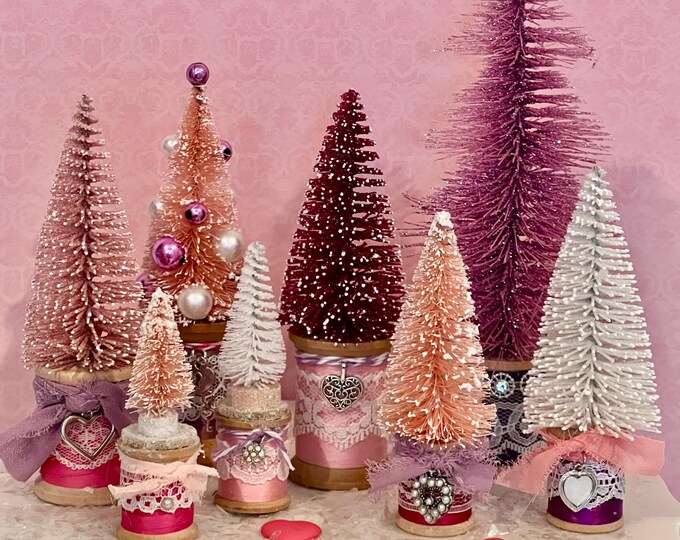 Valentine Spool Trees - Etsy