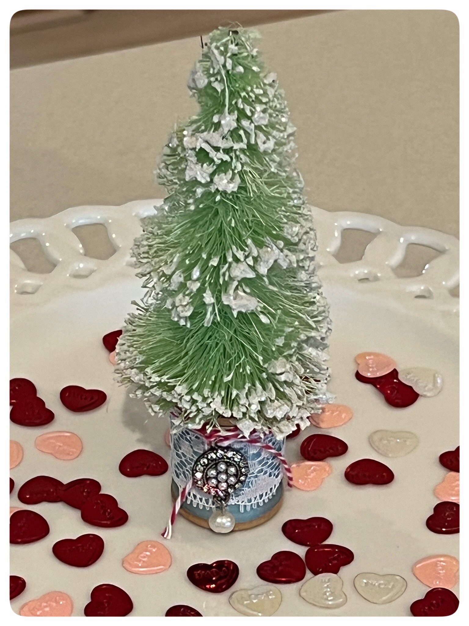 Vintage Thread Spool Valentine Trees - Etsy