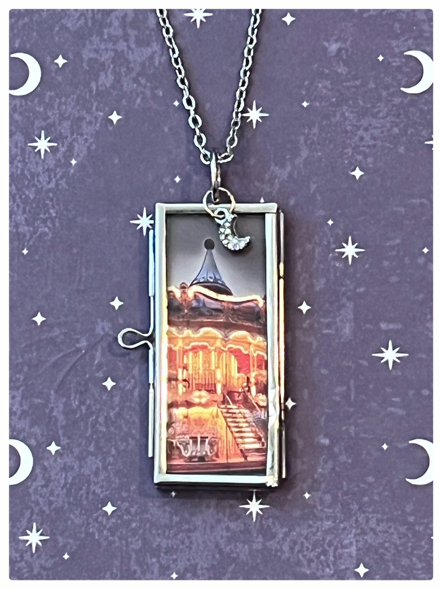 Eiffel Tower Paris at Night Lockets - Etsy