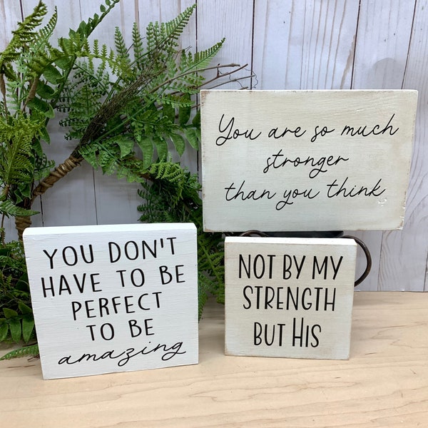 Inspirational Signs - Etsy