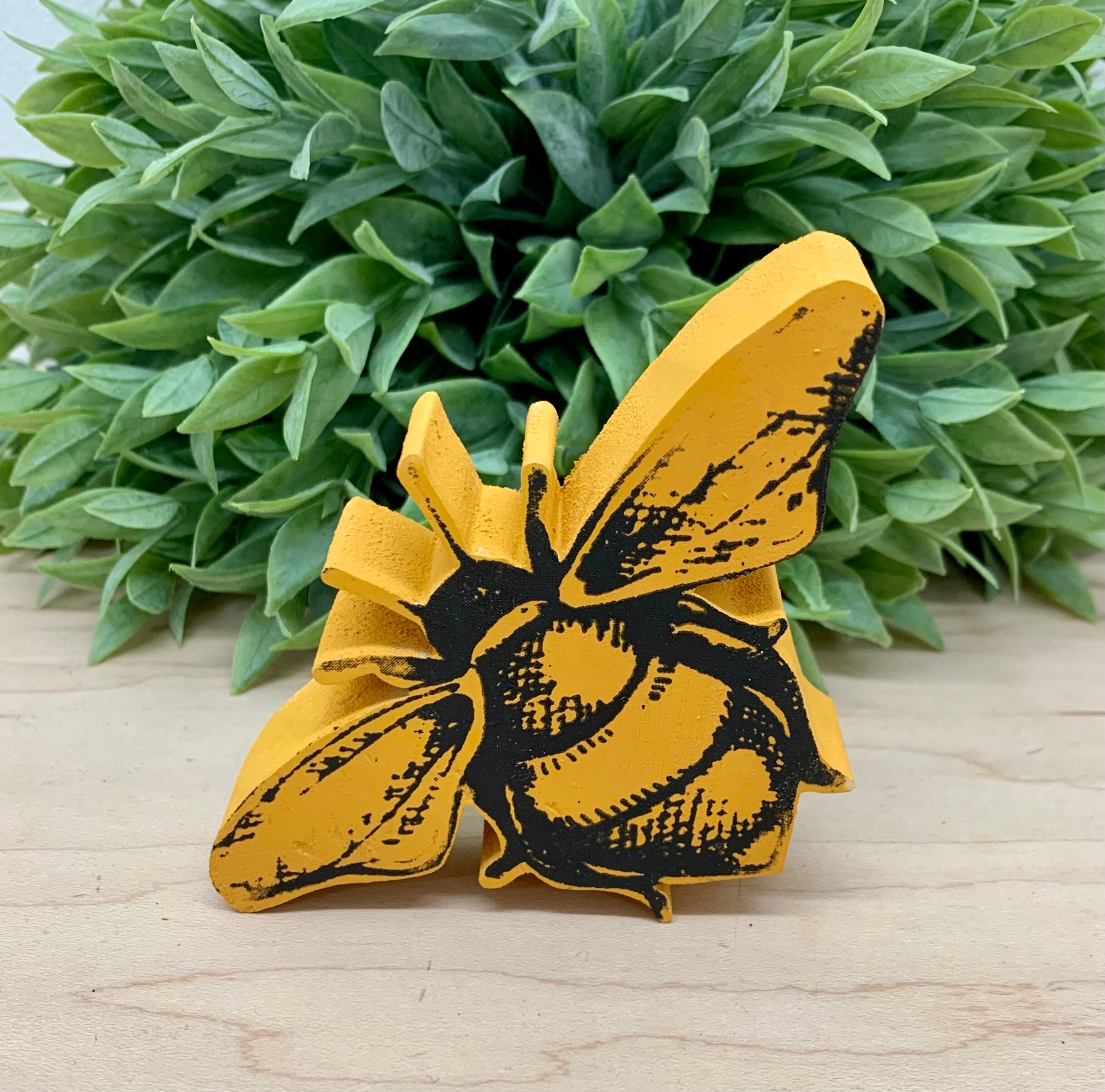 Wood Honey Bee Cut Outs Set of 5 Bee Blanks Blank Wood Cut - Etsy