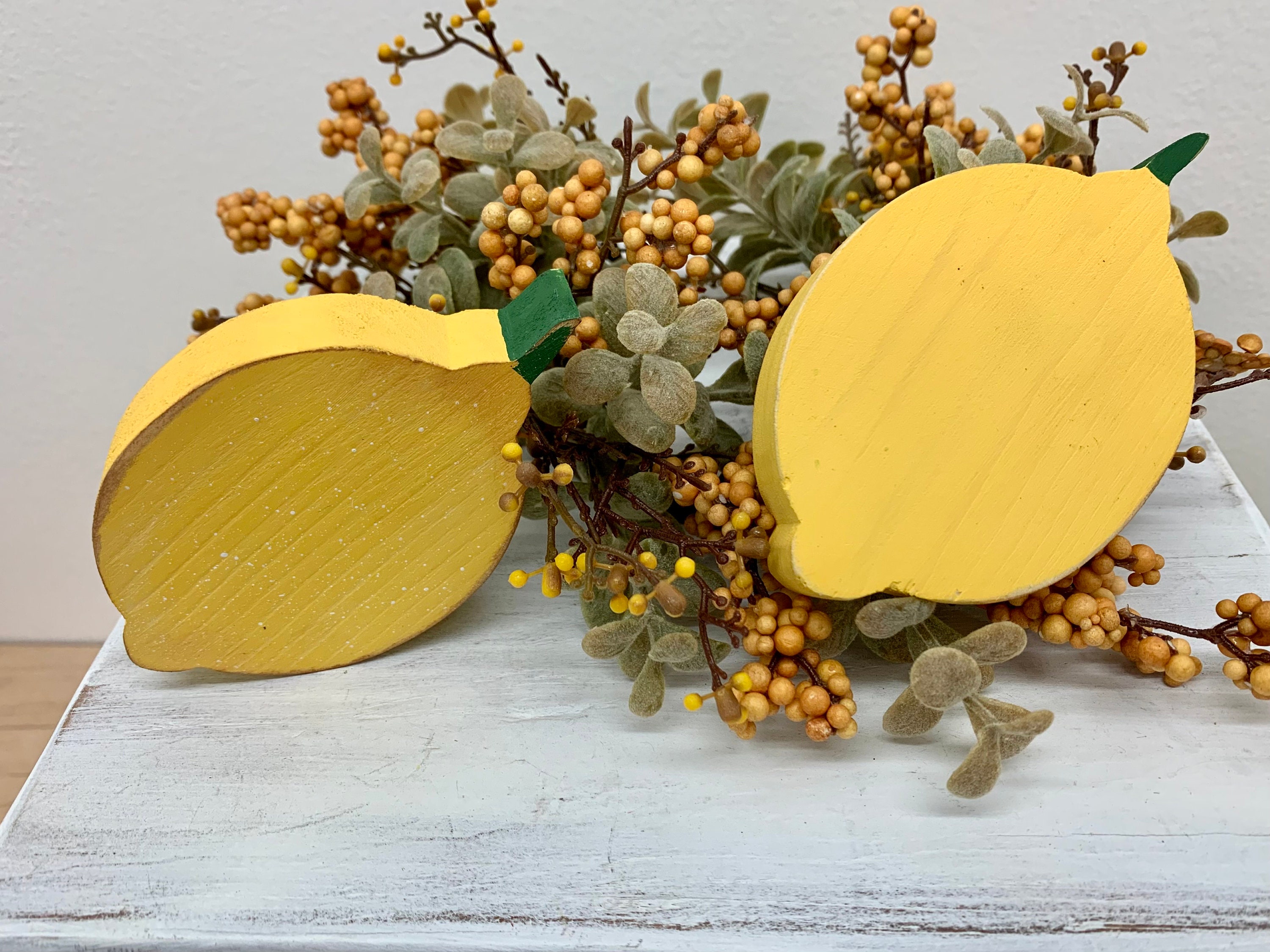 Lemon Tiered Tray Decor Tier Tray Decor Lemon Decor - Etsy