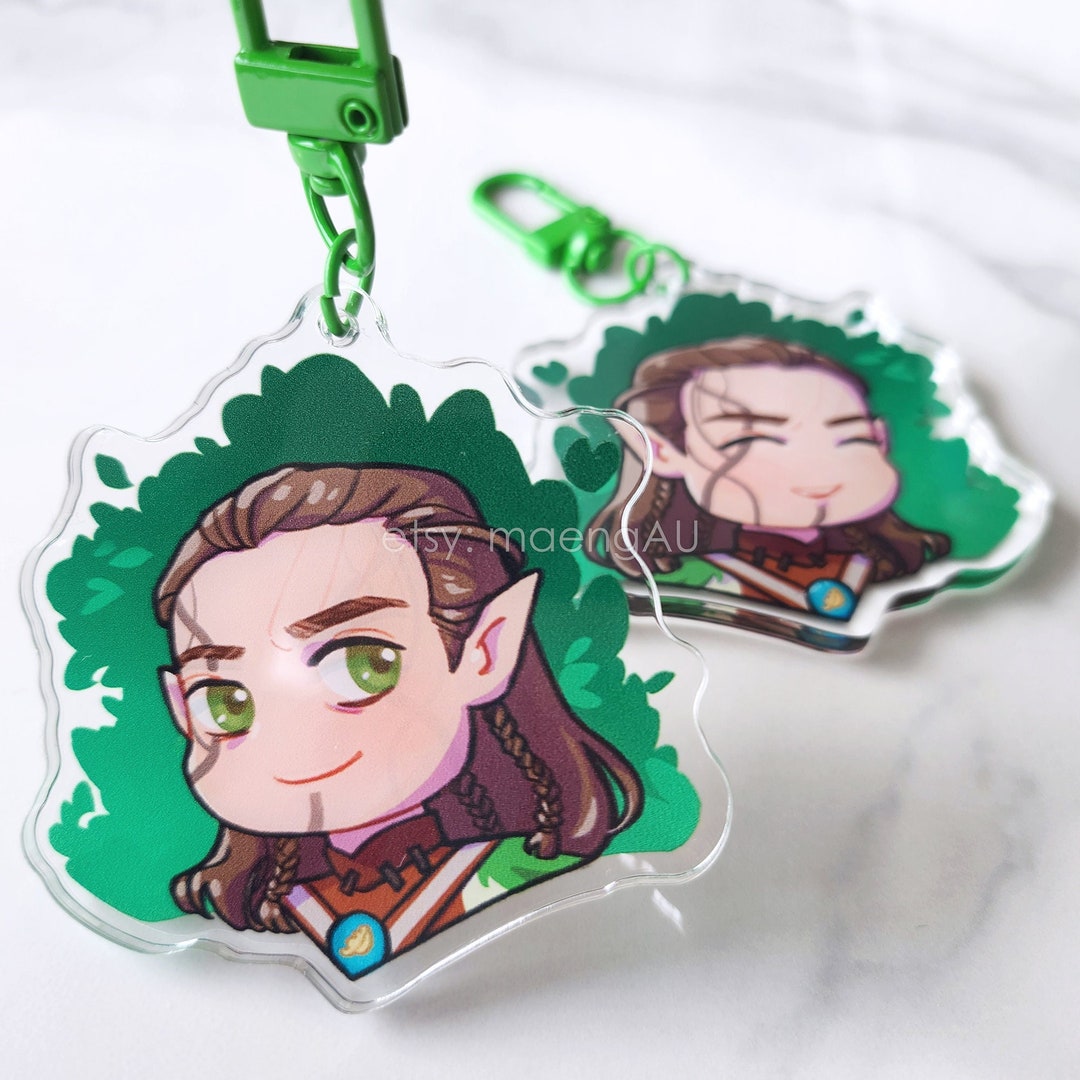 BG3 Companion Halsin Acrylic Keychain - Etsy