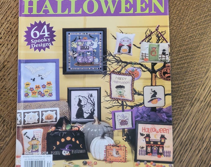 Just Cross Stitch 2018 Halloween Magazine - Etsy