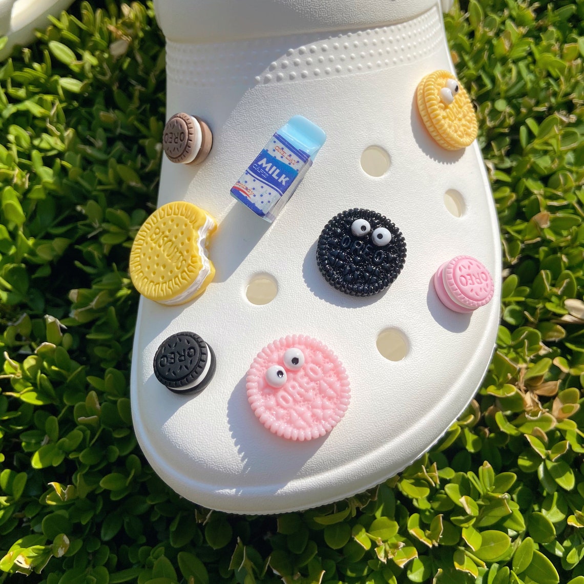 Oreo Cookie Shoe Charms for Crocs 8pcs /16pcs | Etsy