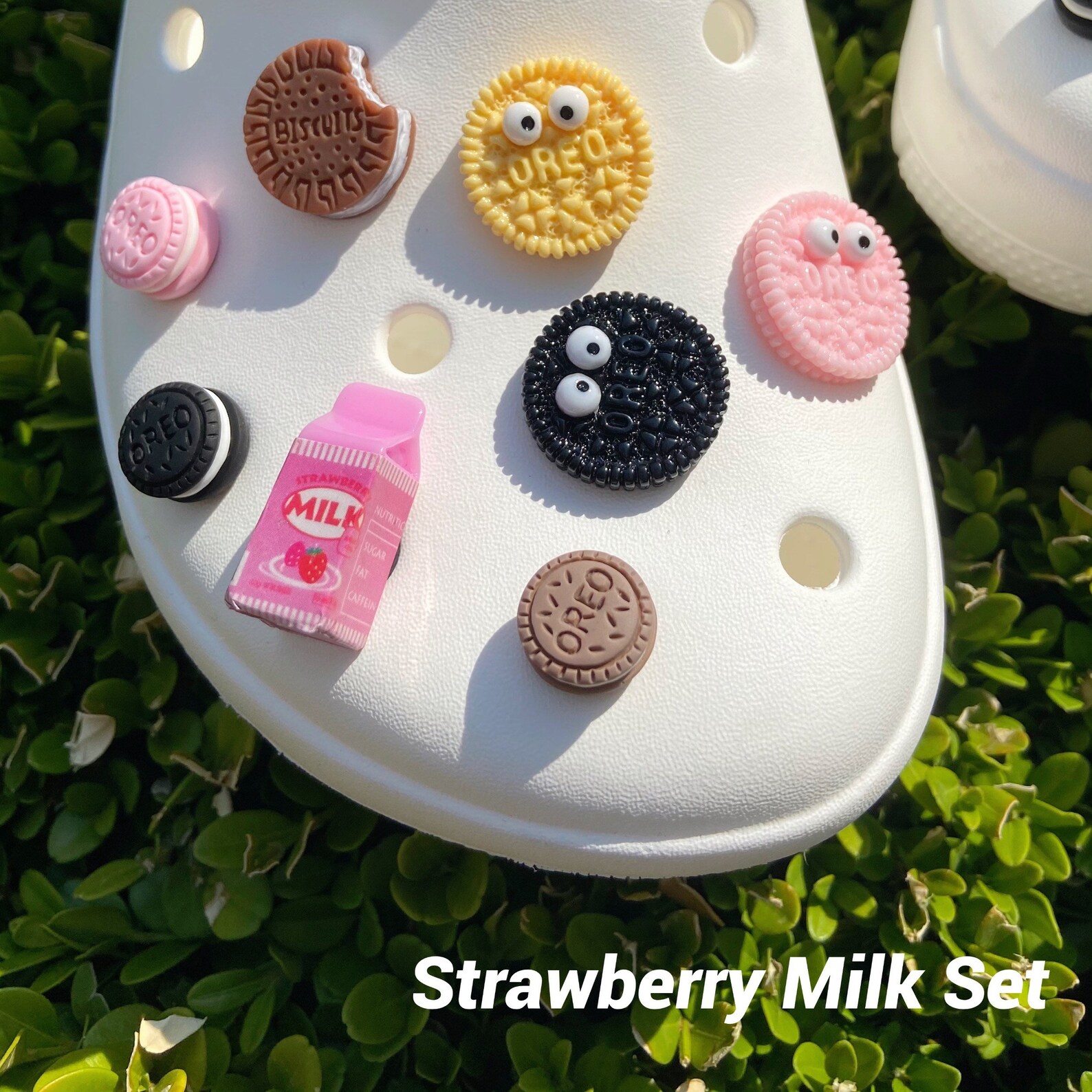 Oreo Cookie Shoe Charms for Crocs 8pcs /16pcs | Etsy