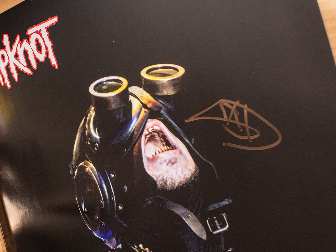 Slipknot 18x24 Print Signed Sid Wilson Mask Concert Live Vol.3 Poster ...