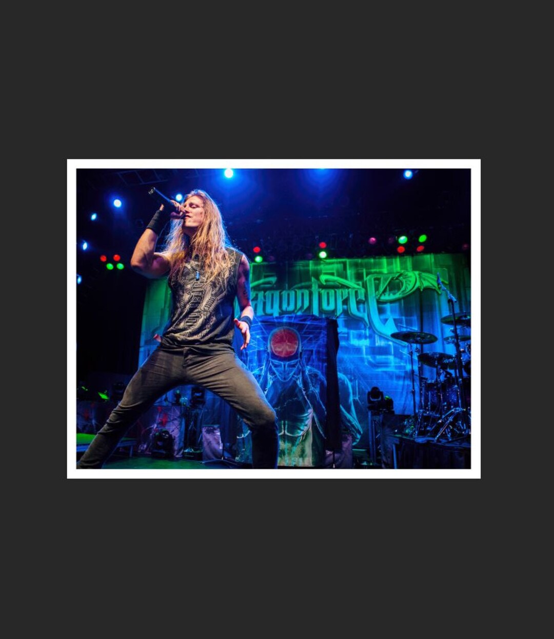Dragonforce Marc Hudson 16" X 20" Fine Art Print Poster Extreme Power ...