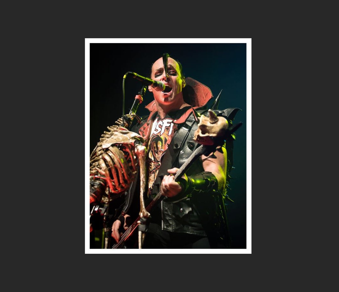 Jerry Only 12" X 18" Fine Art Print Original Misifts Static Age Poster ...
