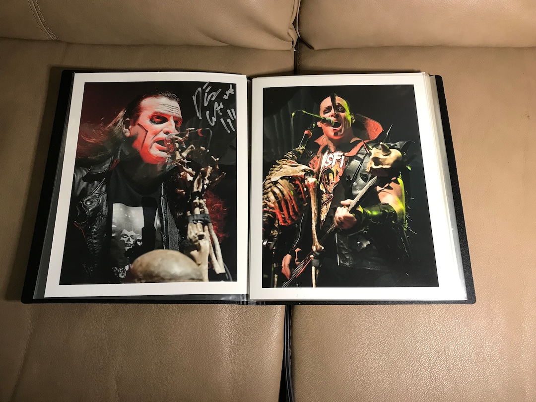 Misfits Jerry Only Dez Cadena Signed 8.5 X 11 Fine Art Print Devil's ...
