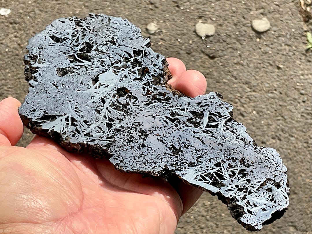 362g Polished Reticulated Hematite Slab A - Etsy
