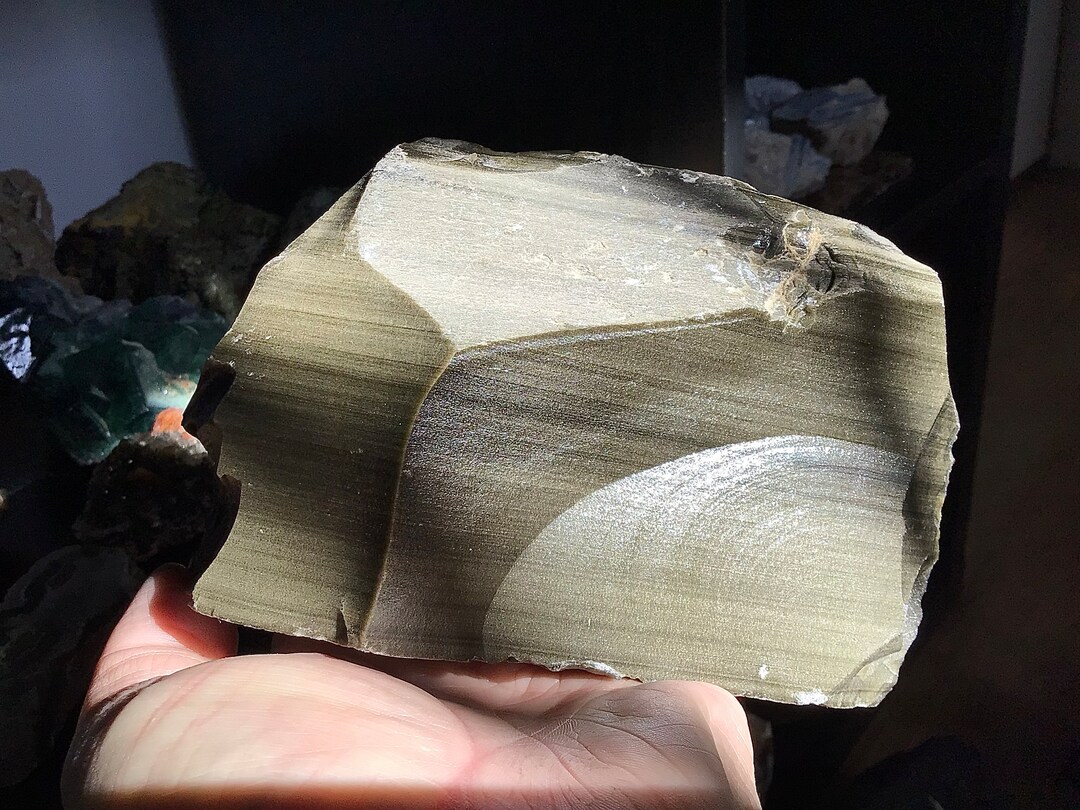 1065g Gold Sheen Obsidian Rough Piece B - Etsy