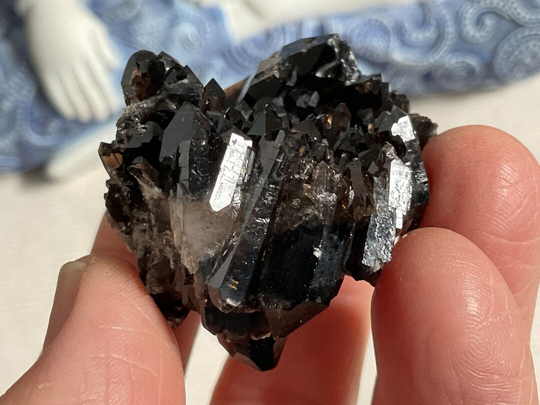 63g A Grade Smokey Quartz Cluster 2C - Etsy UK