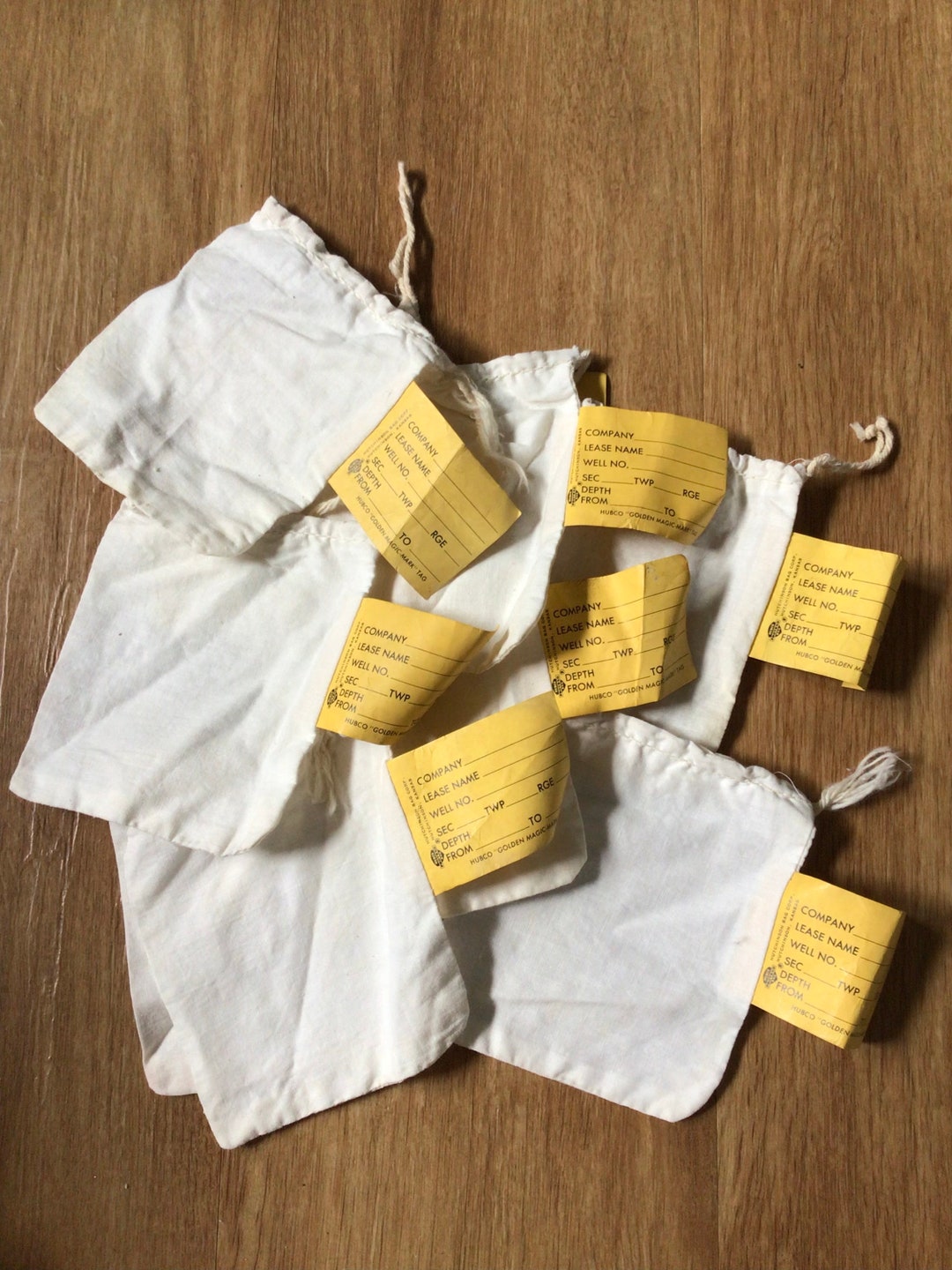 Hubco golden Magic Mark Tag Mineral Specimen Bag - Etsy