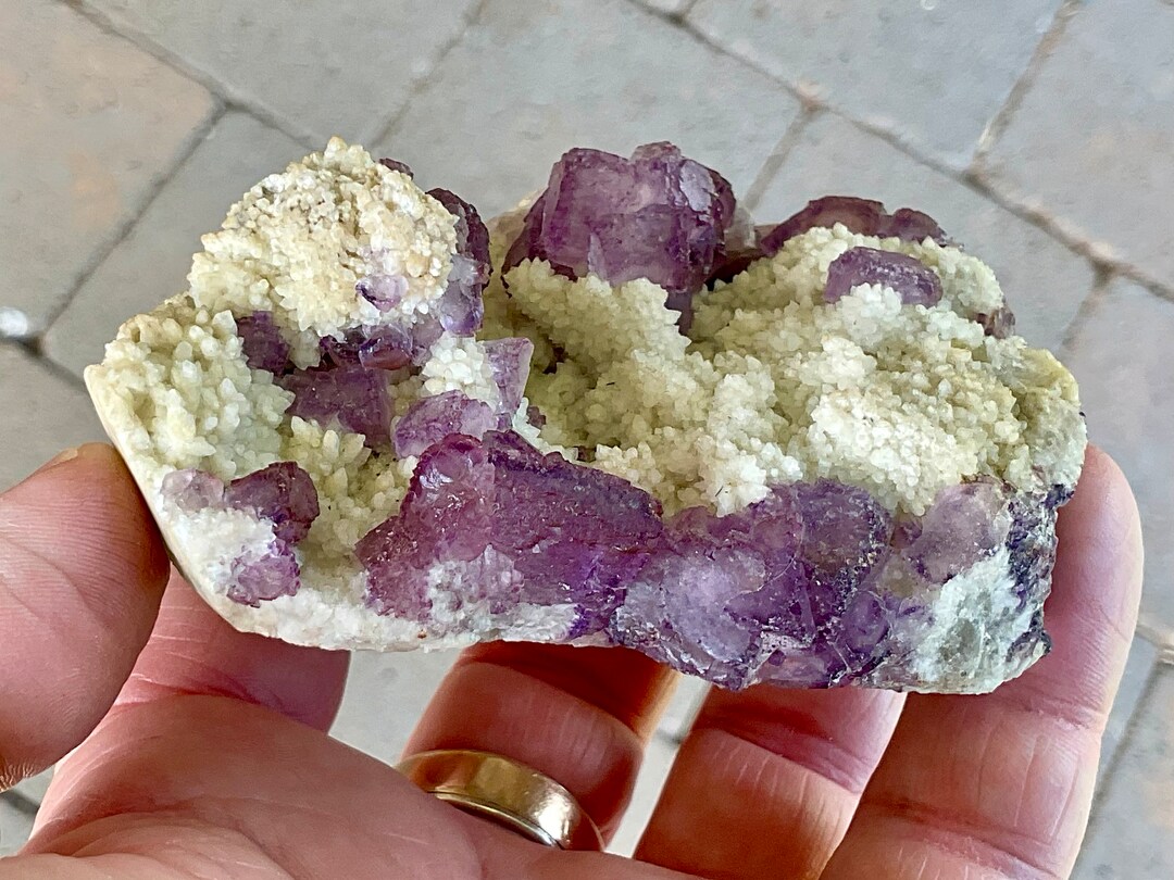 197g QR Code Fluorite Specimen B - Etsy