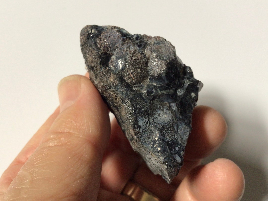 73g Mexican Flower Obsidian Rough Piece 1C - Etsy