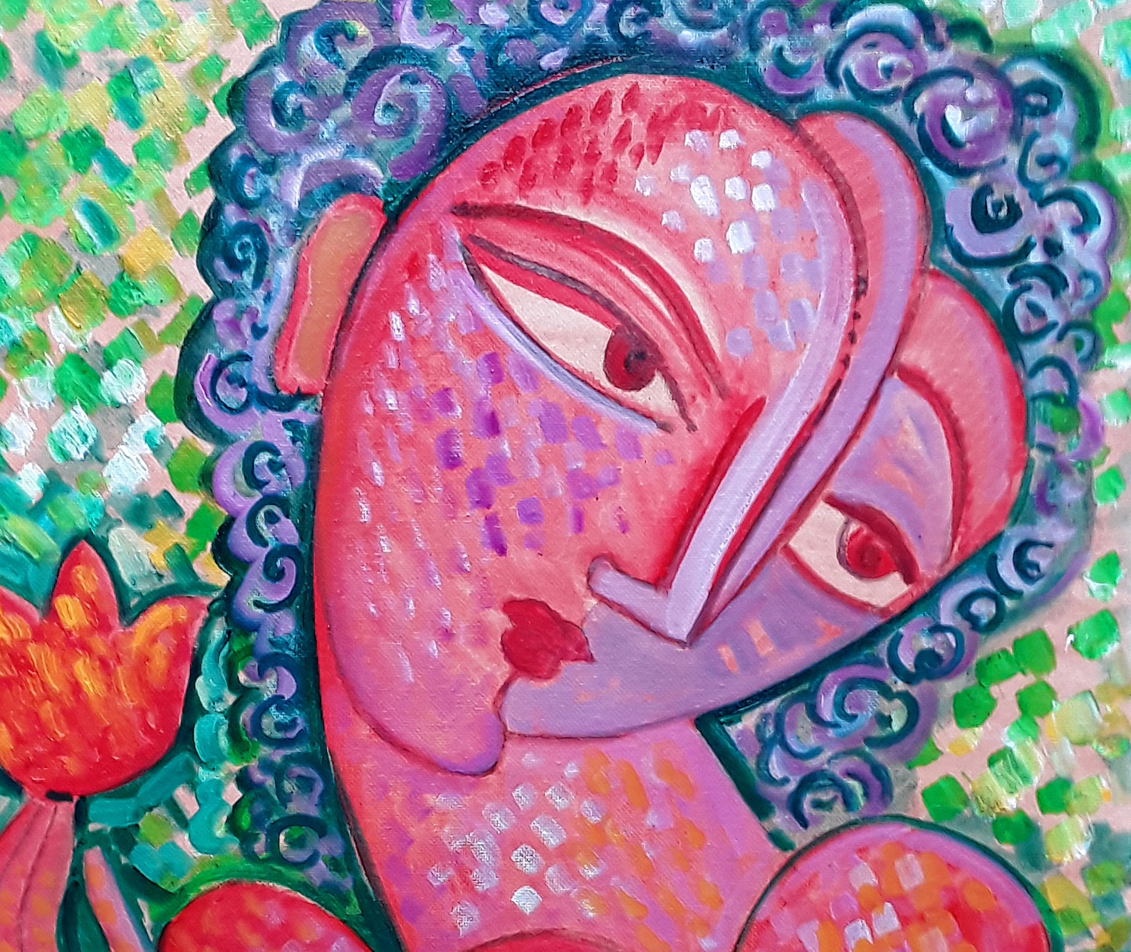 Large Wall Art Cubism Impressionism Impression - Etsy