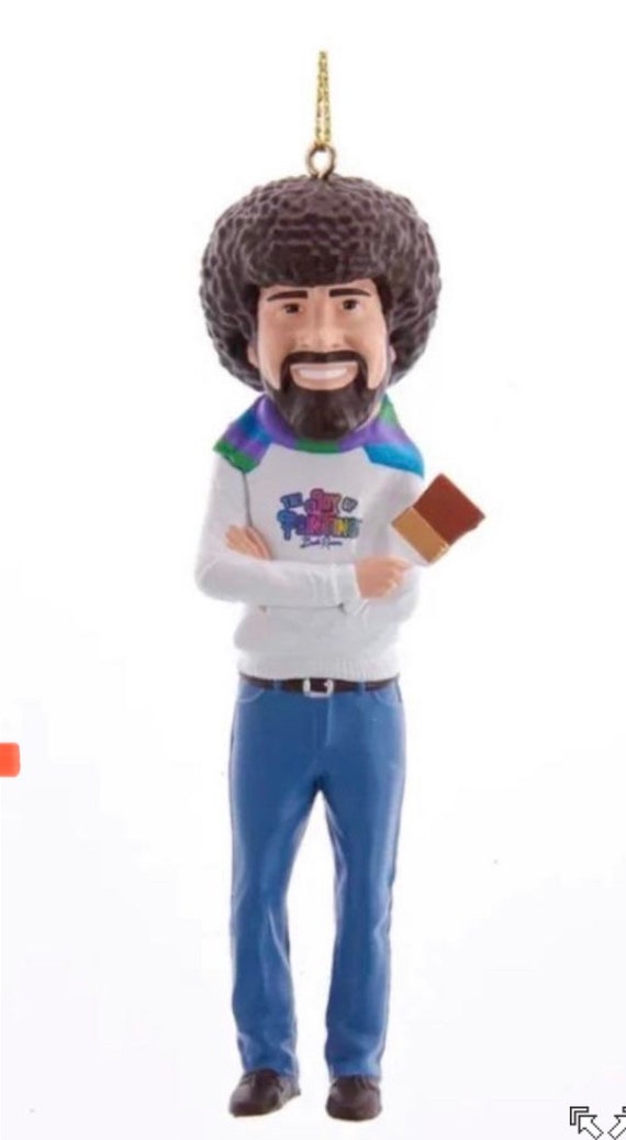 Bob Ross the Joy of Painting Christmas Ornament - Etsy